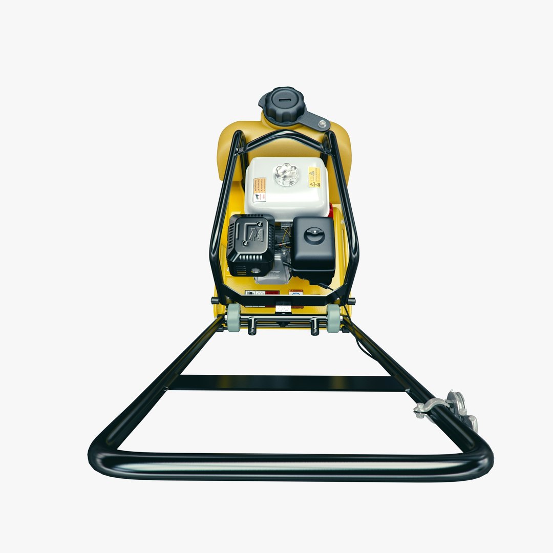 3d Plate Compactor Model