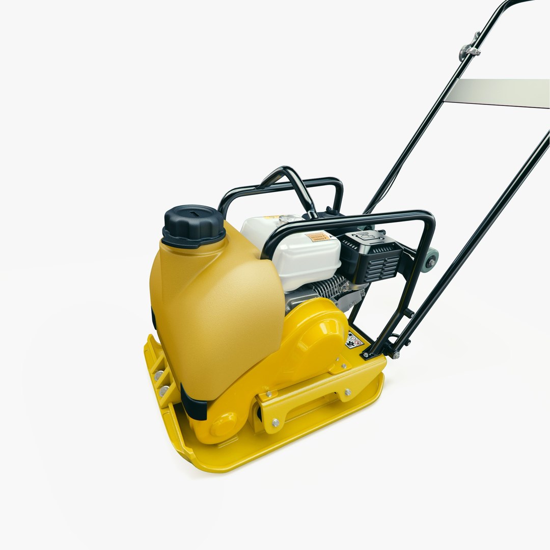 3d Plate Compactor Model