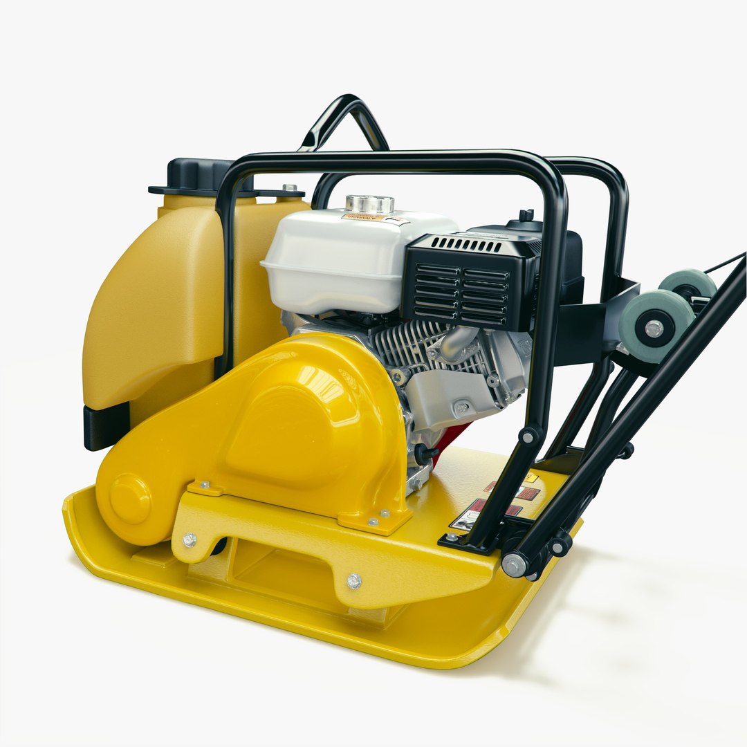3d Plate Compactor Model