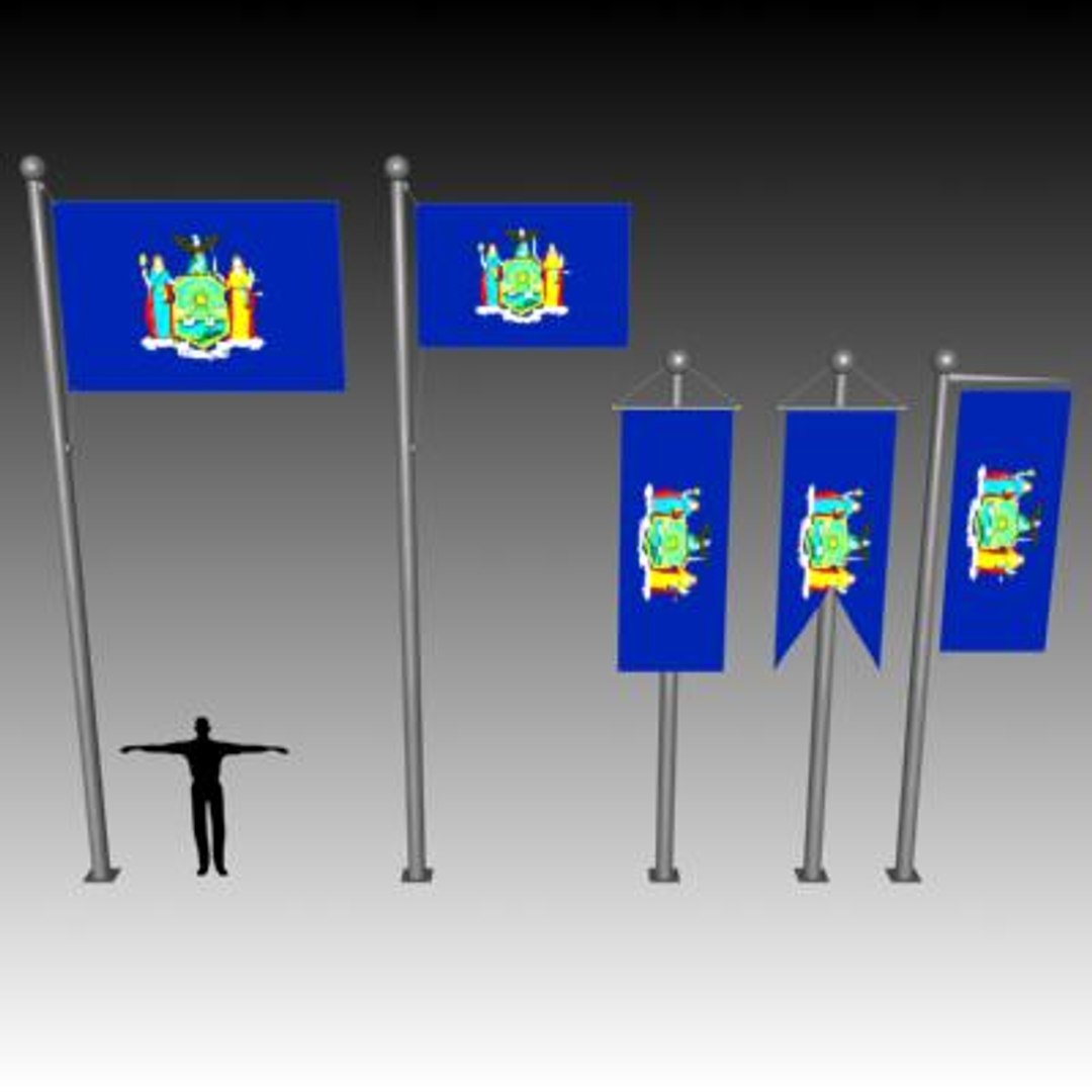 flag u 3d max
