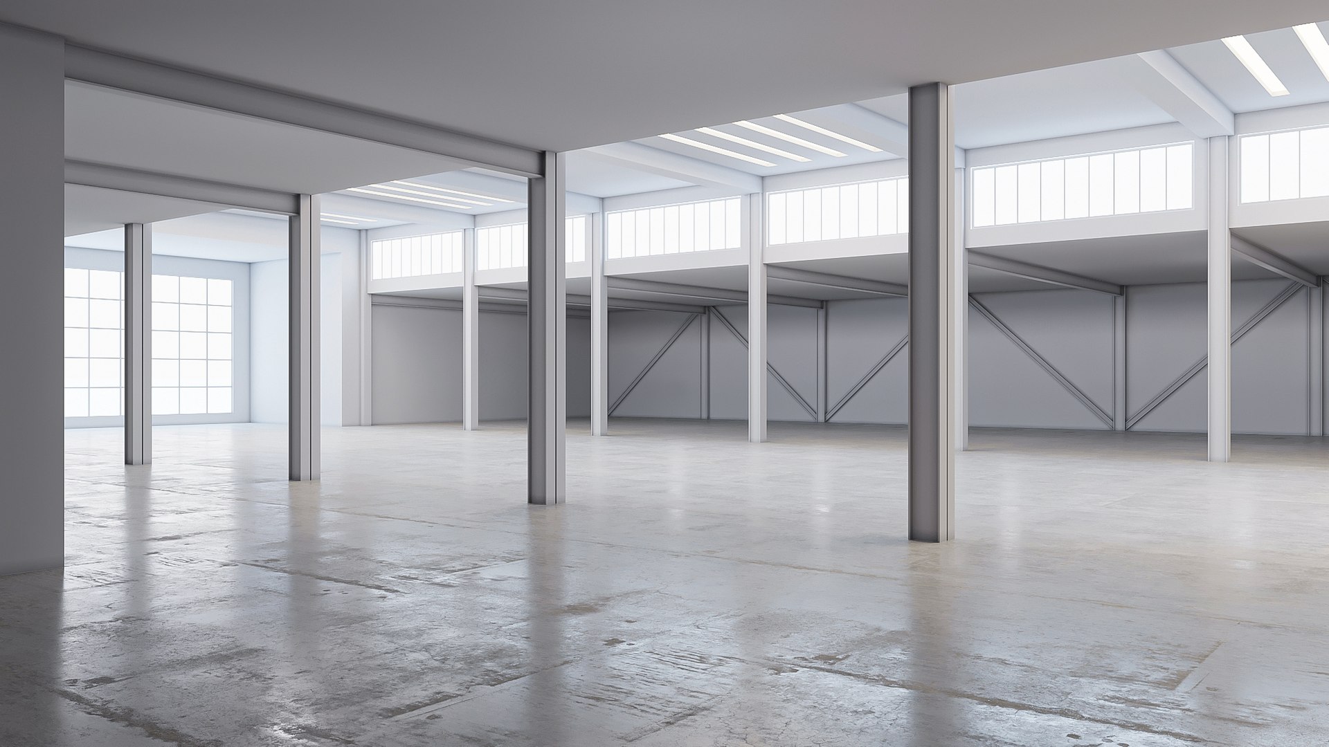 3D Model Basemesh Interior Space 07 - TurboSquid 2065108