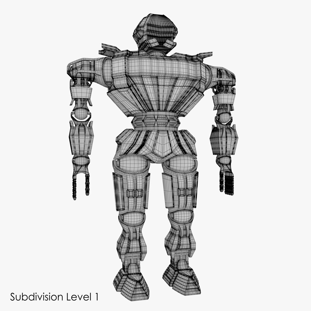 Radiation Toxic Nuclear Android Model - TurboSquid 1193674
