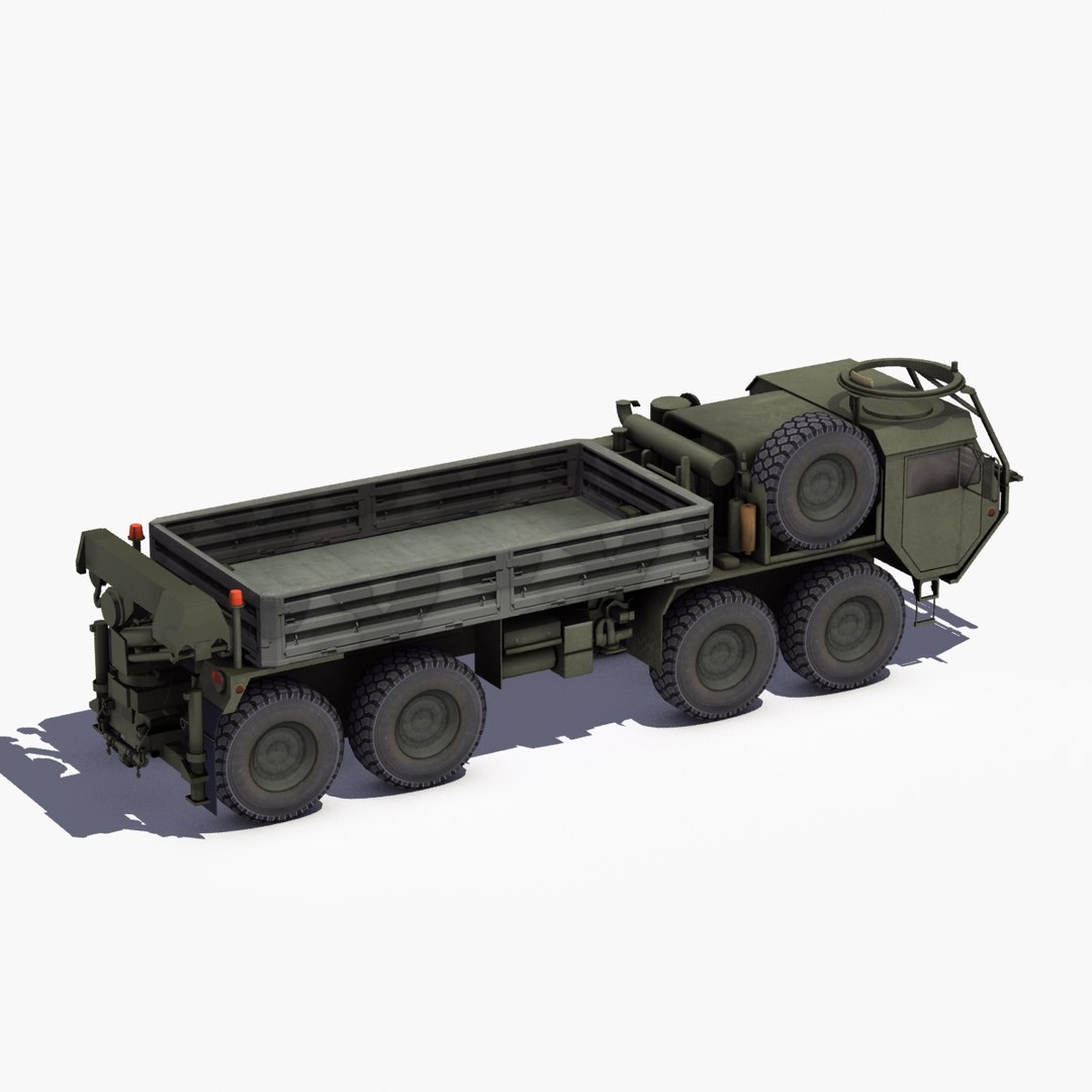 3d Model Of M985 Hemtt Cargo Truck