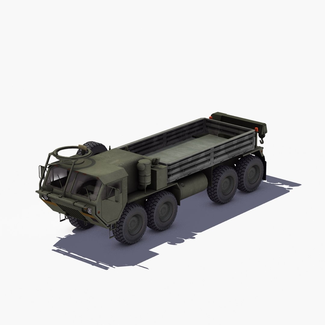 3d Model Of M985 Hemtt Cargo Truck