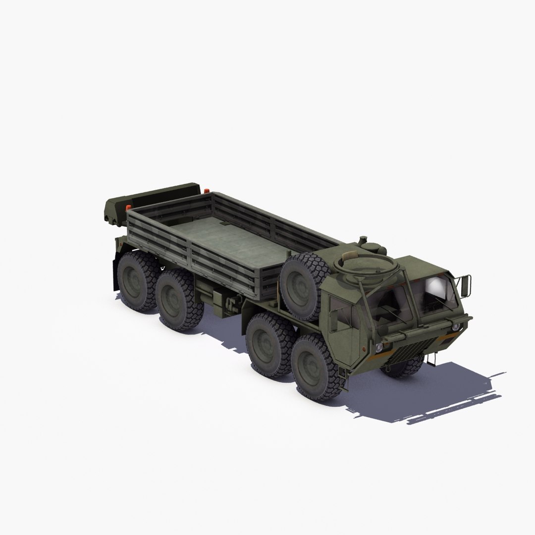 3d Model Of M985 Hemtt Cargo Truck