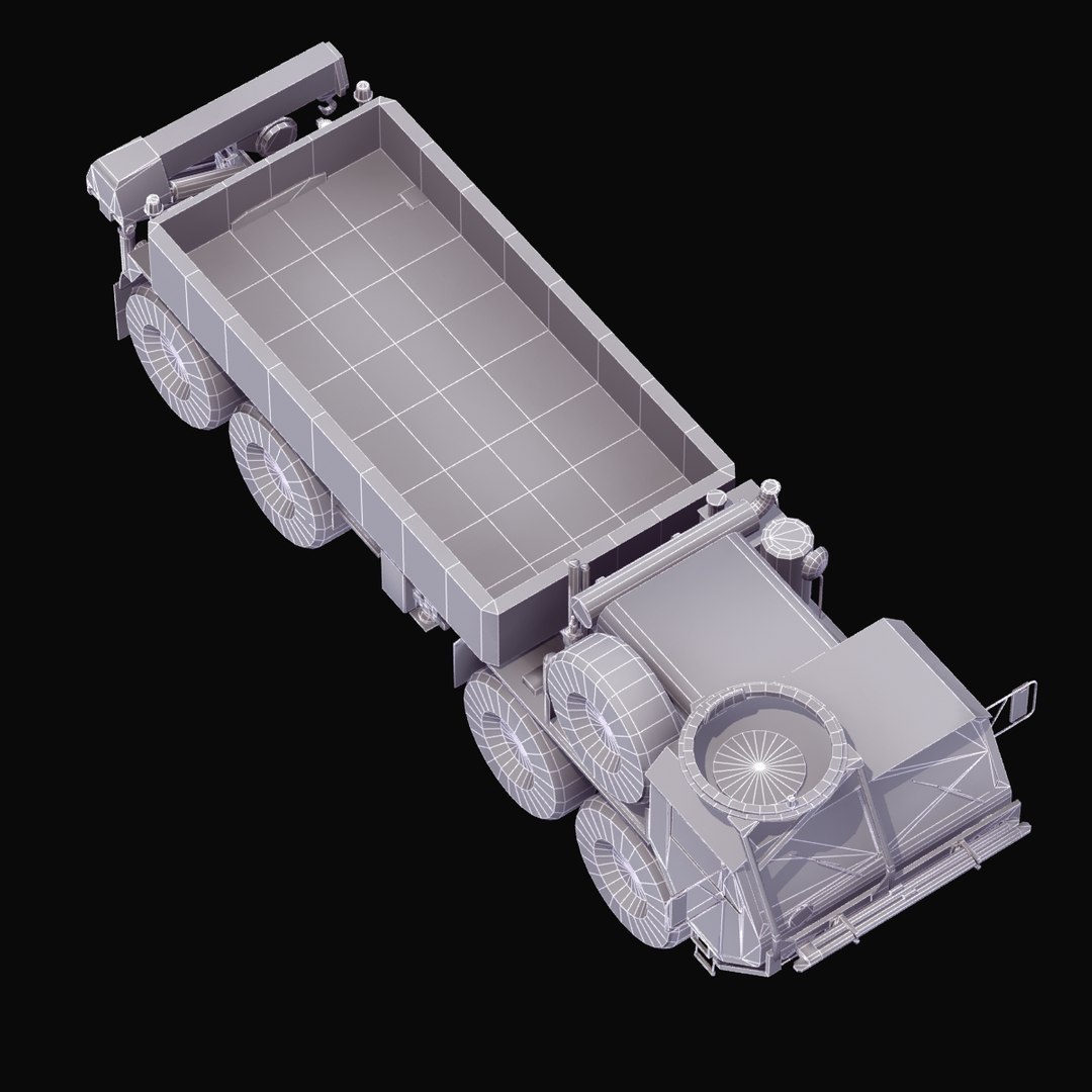 3d Model Of M985 Hemtt Cargo Truck
