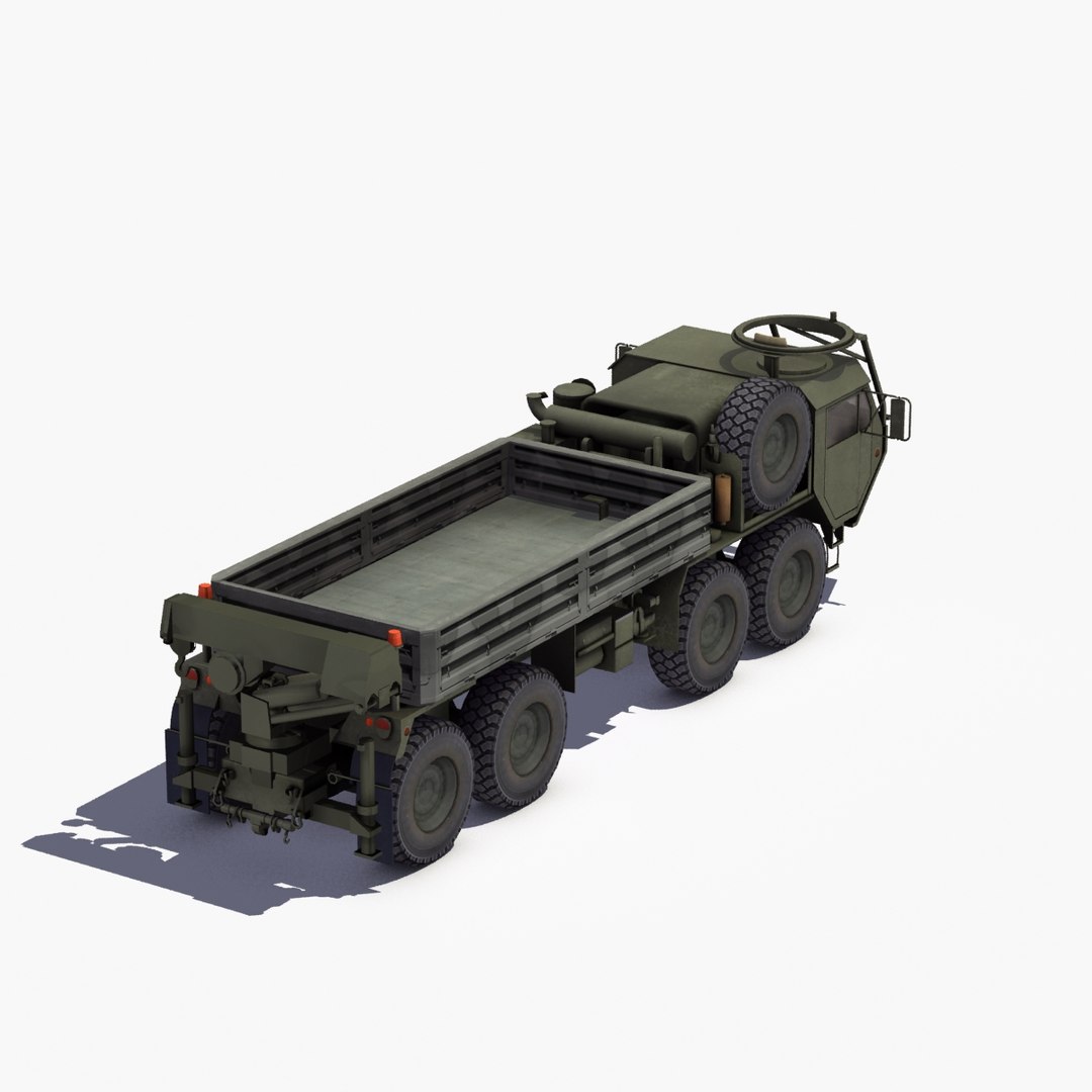 3d Model Of M985 Hemtt Cargo Truck