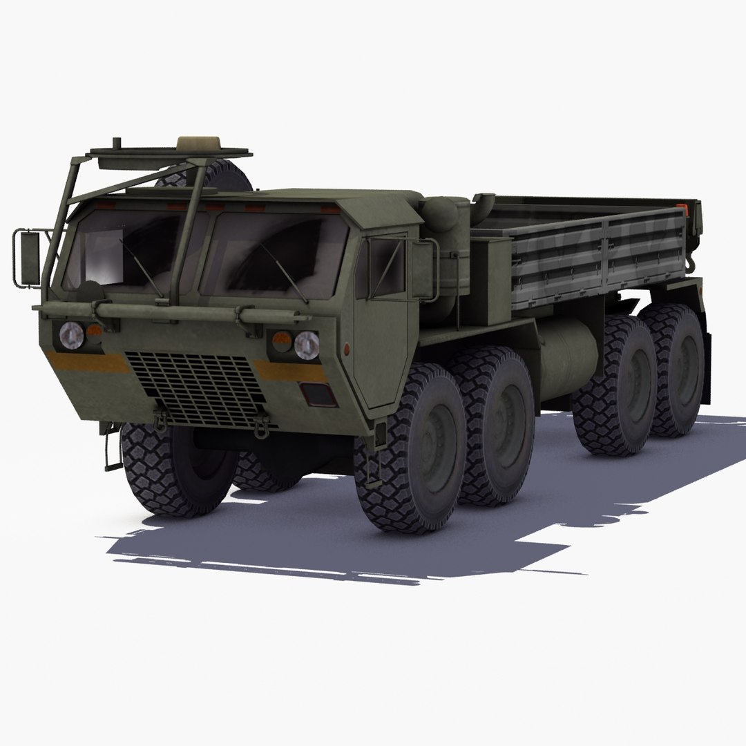 3d Model Of M985 Hemtt Cargo Truck