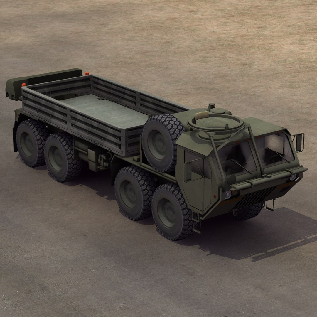 3d Model Of M985 Hemtt Cargo Truck