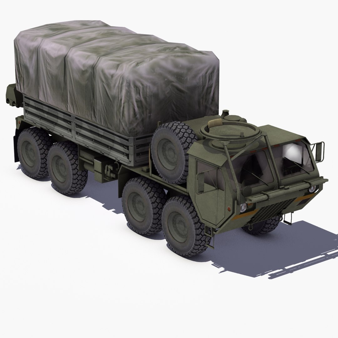 3d Model Of M985 Hemtt Cargo Truck