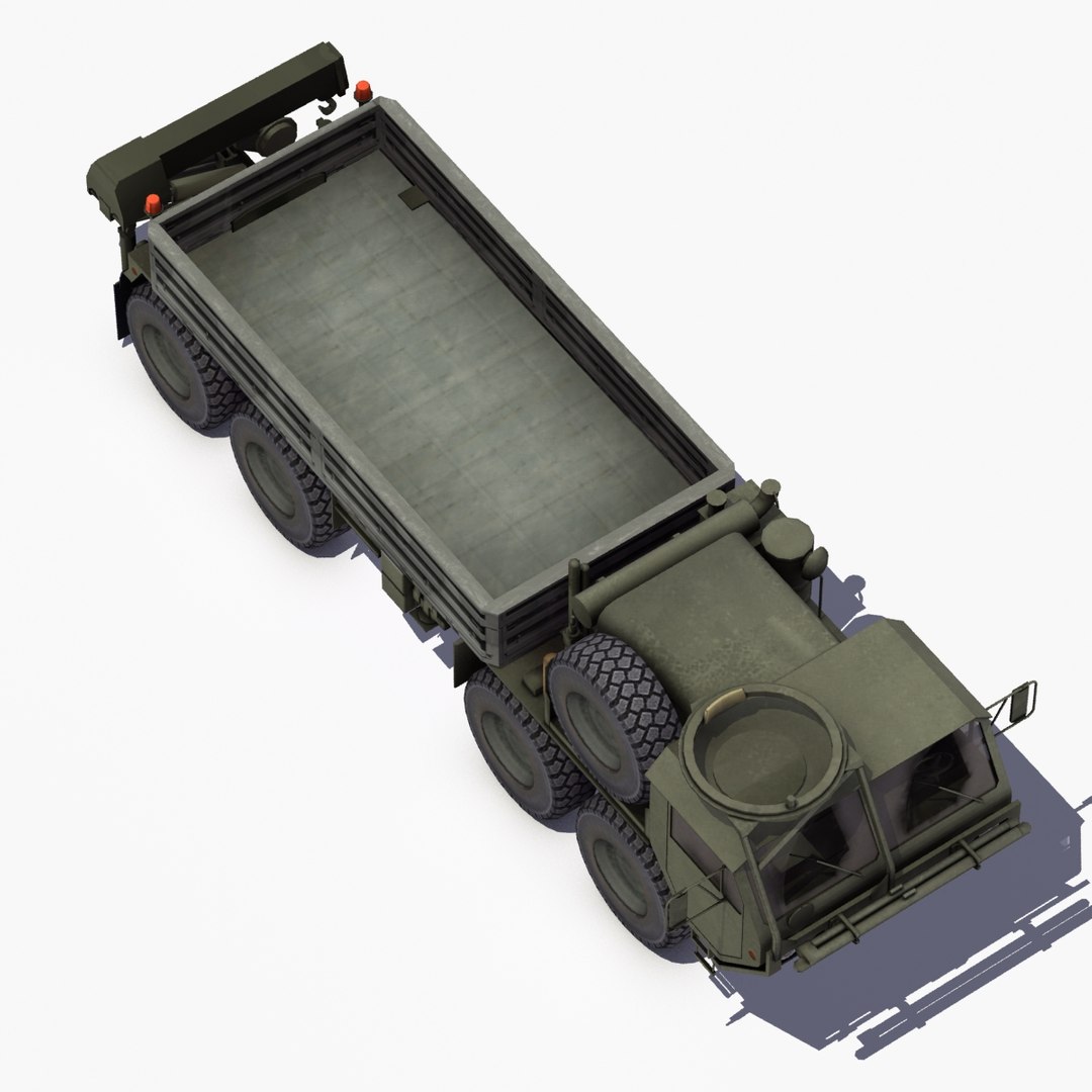3d Model Of M985 Hemtt Cargo Truck