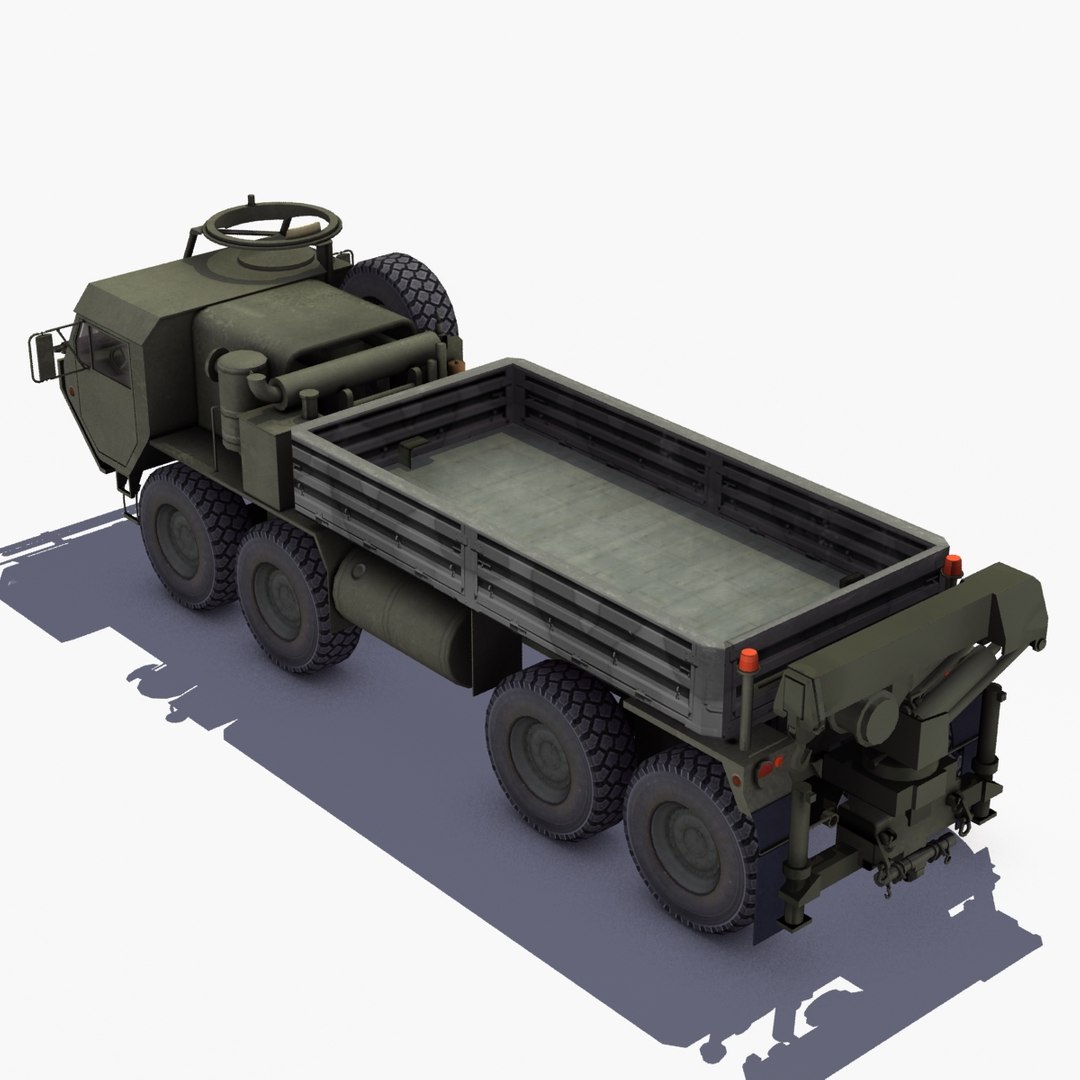 3d Model Of M985 Hemtt Cargo Truck