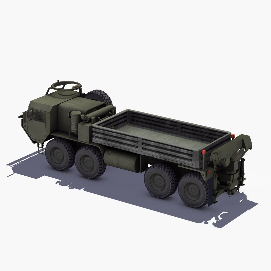 3d Model Of M985 Hemtt Cargo Truck