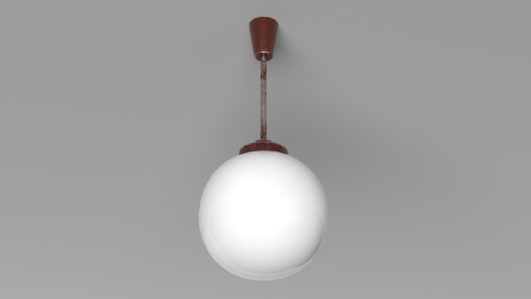 3D Soviet Ceiling Light - TurboSquid 1915729