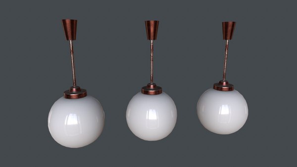 3D Soviet Ceiling Light - TurboSquid 1915729