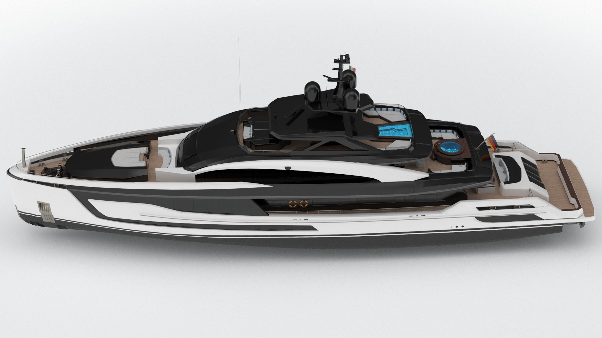 Alanis Superyacht Dynamic Simulation 3D model - TurboSquid 2128689