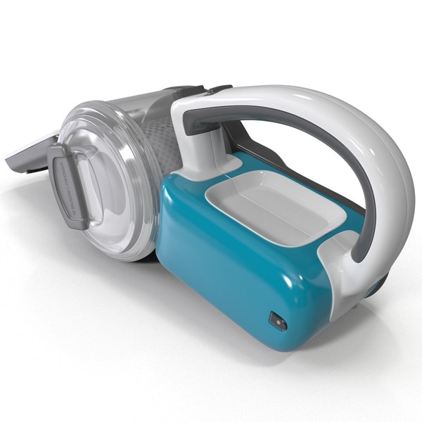 3d model cordless pivoting hand vac