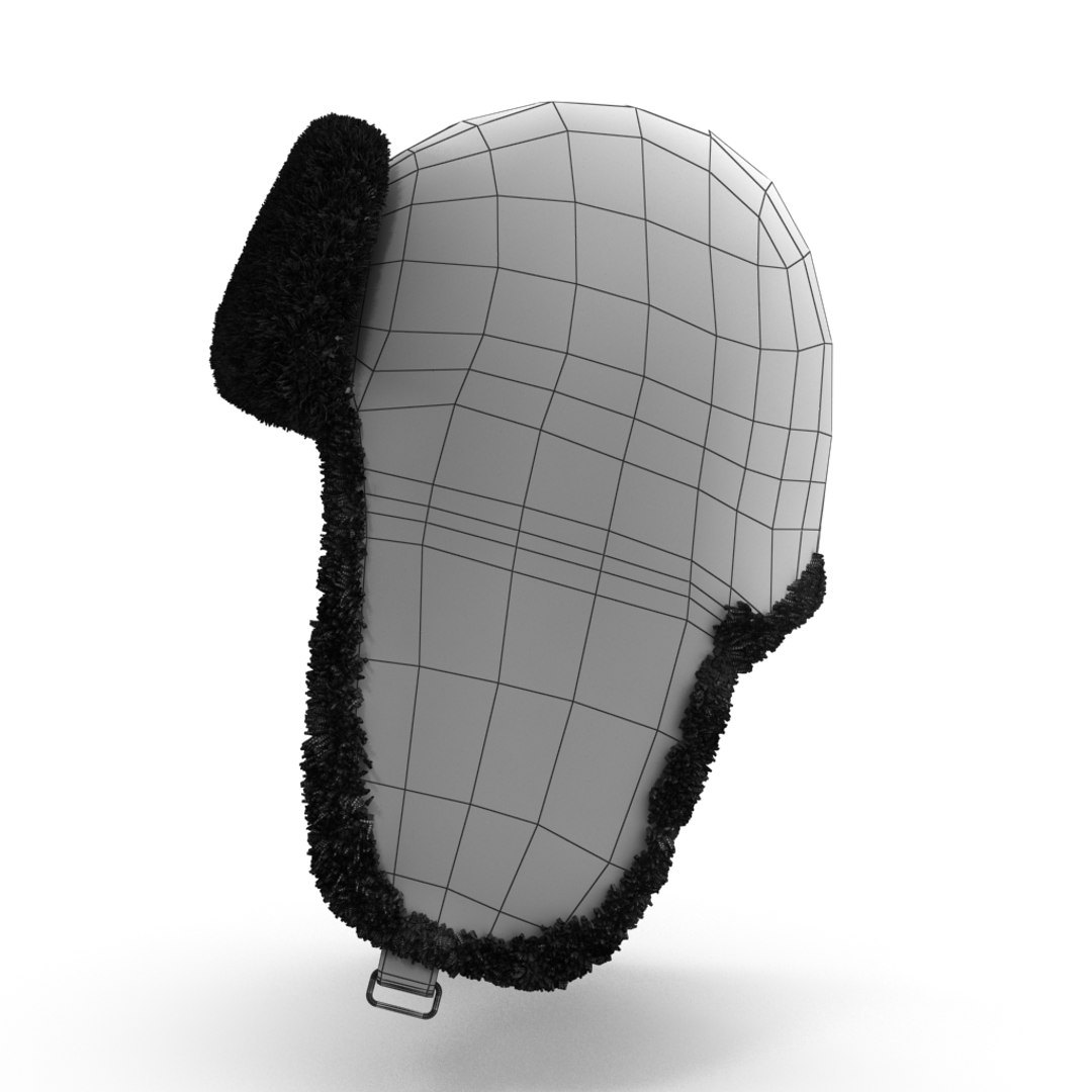3D Trapper Hat - TurboSquid 1381467