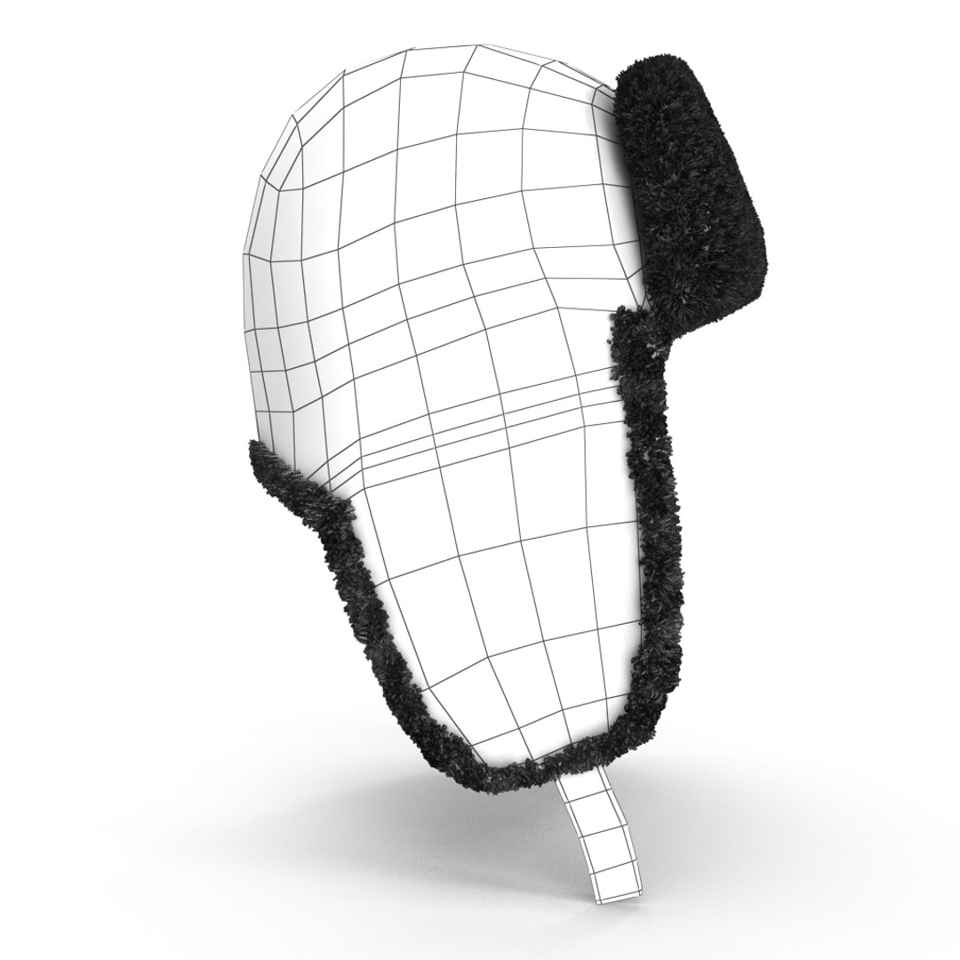 3D Trapper Hat - TurboSquid 1381467