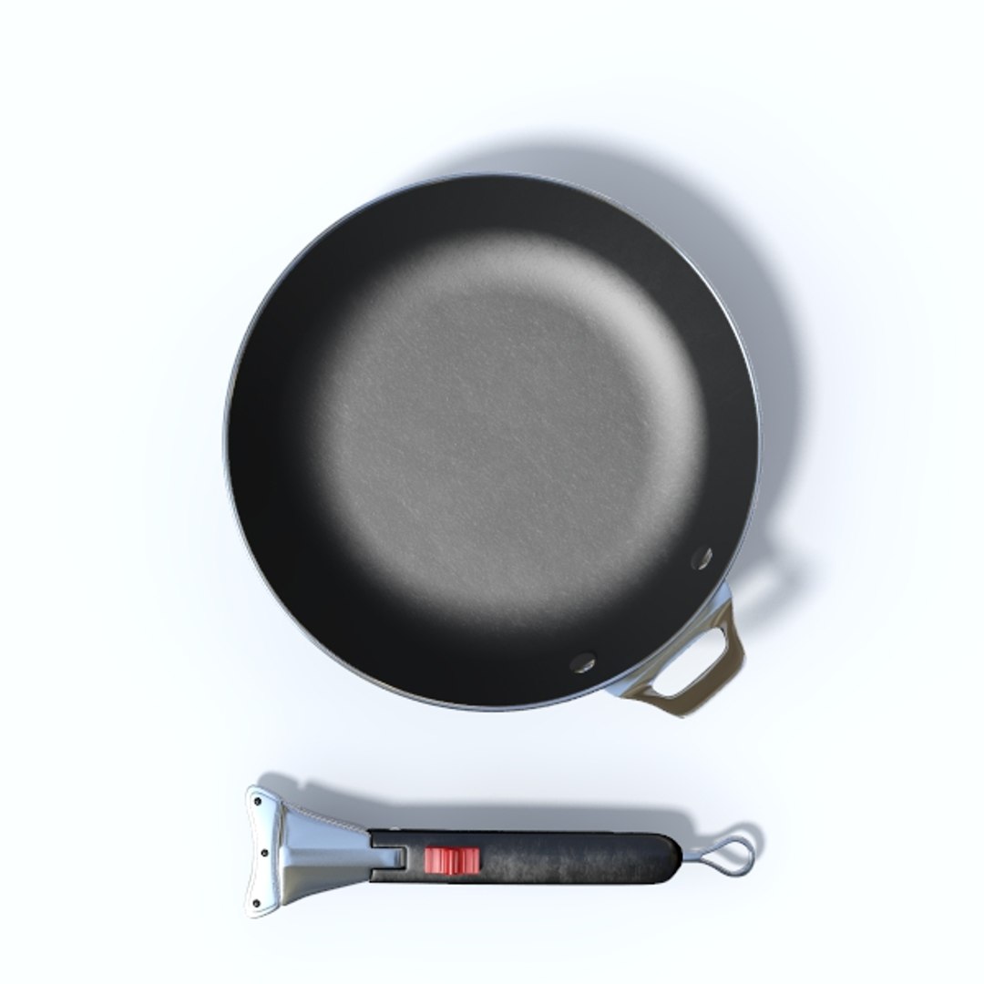 3d model weber fry pan
