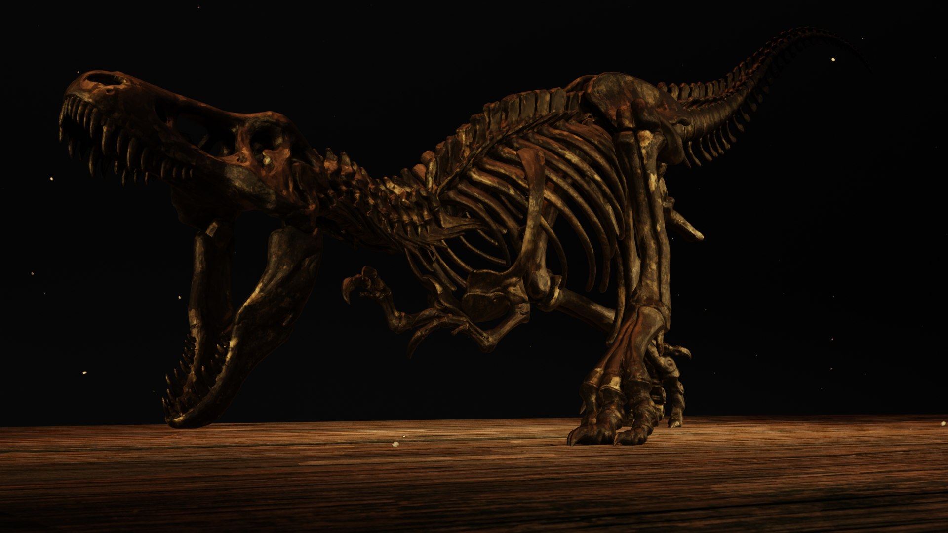 T-Rex Skeleton - Leo Burton 3D Model - TurboSquid 1835637