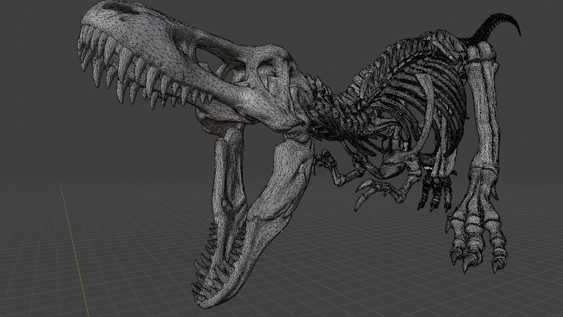 T-Rex Skeleton - Leo Burton 3D Model - TurboSquid 1835637