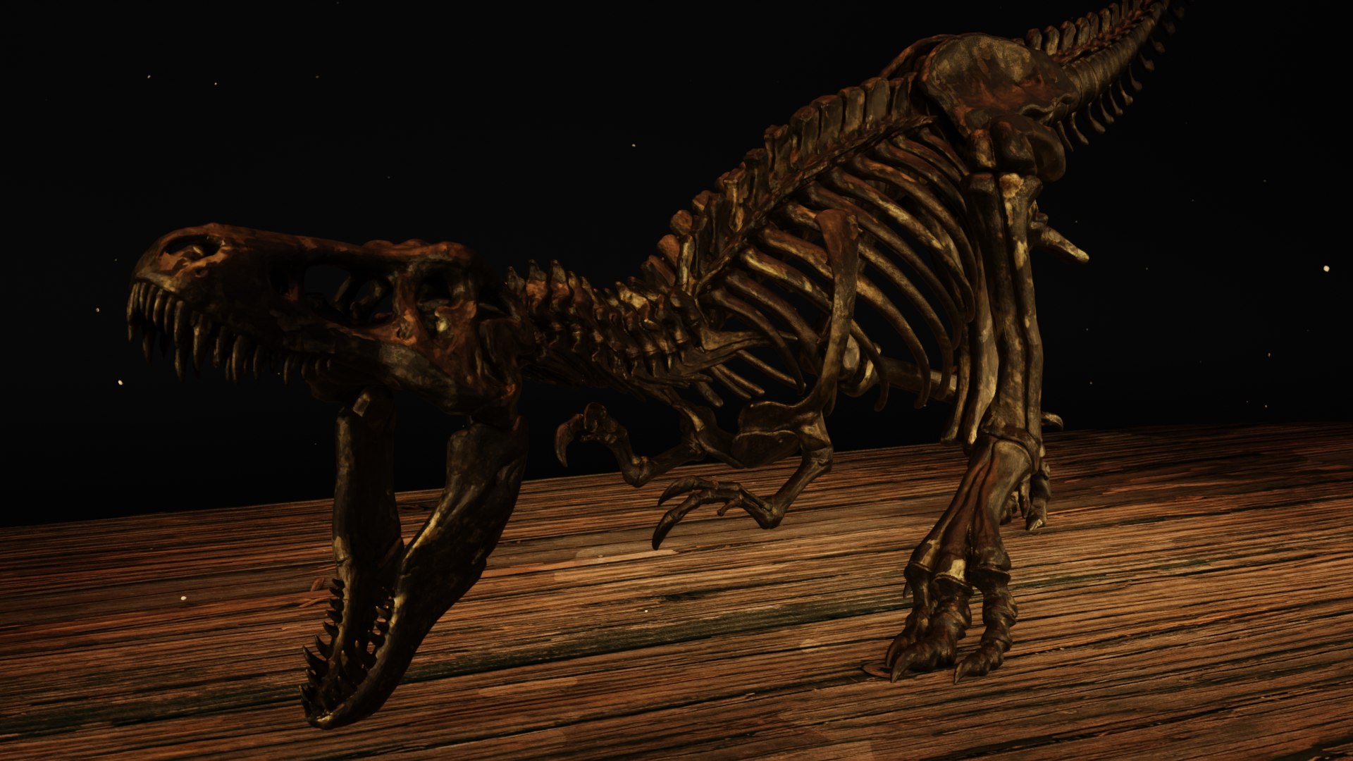 T-Rex Skeleton - Leo Burton 3D Model - TurboSquid 1835637