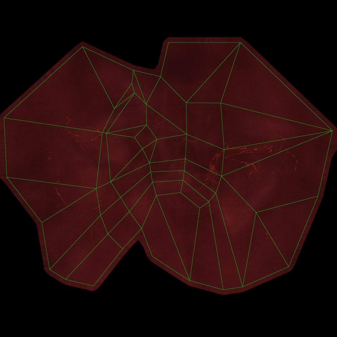 Stylized Red Magic Crystal 3D Model - TurboSquid 2146277