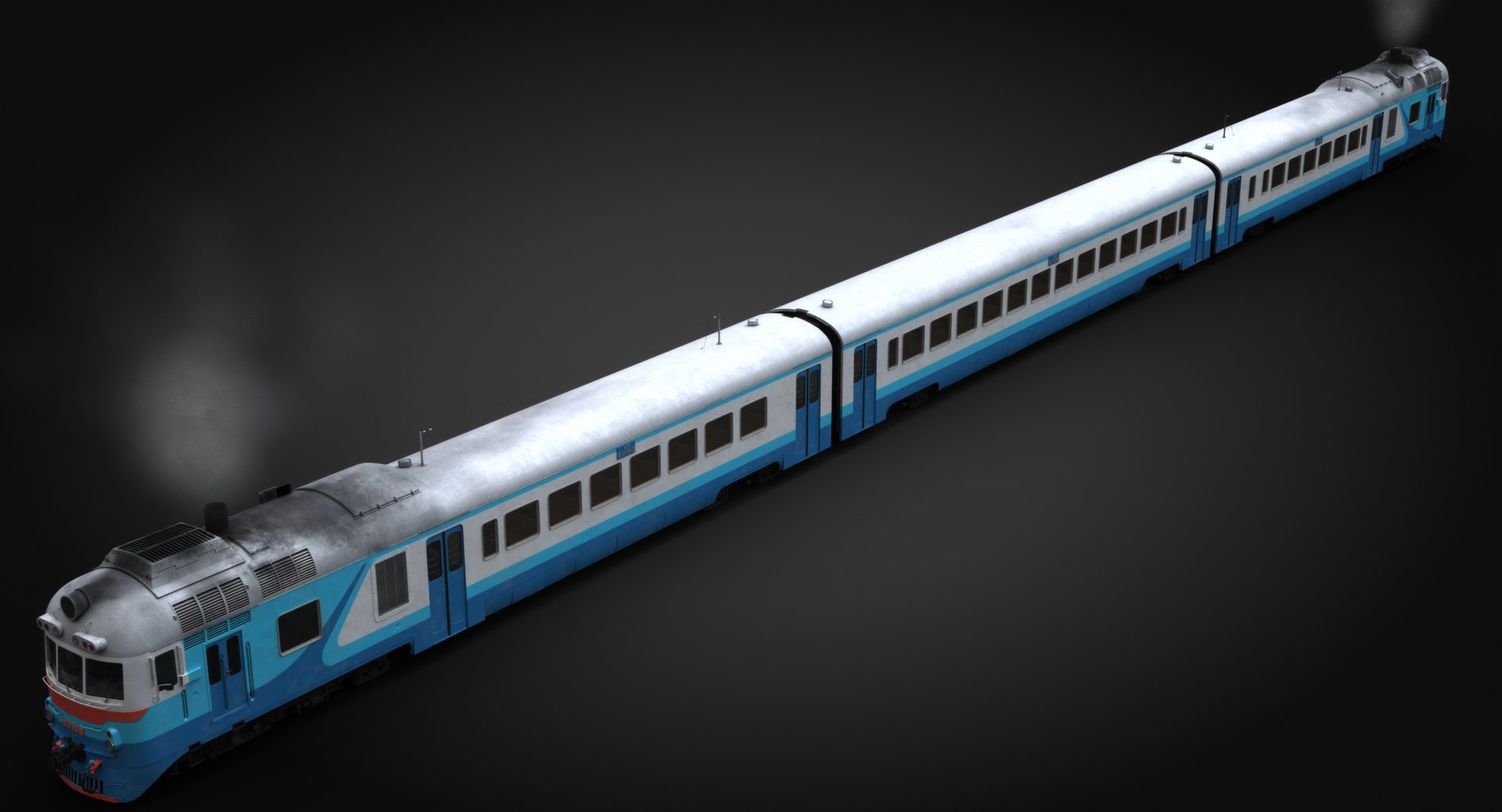 3D D1 Diesel Passenger Train Model - TurboSquid 1298848
