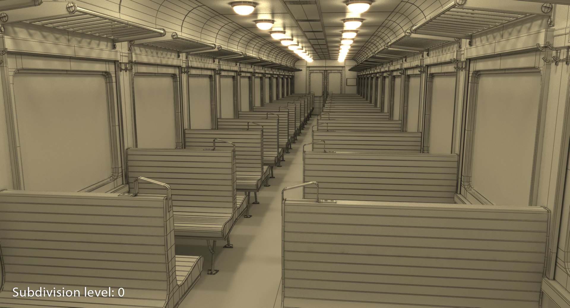 3D D1 Diesel Passenger Train Model - TurboSquid 1298848