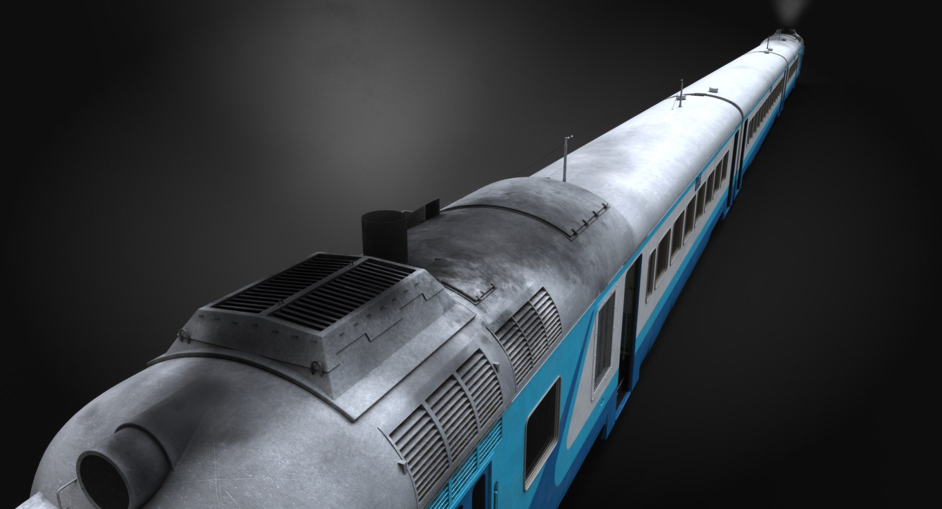 3D D1 Diesel Passenger Train Model - TurboSquid 1298848