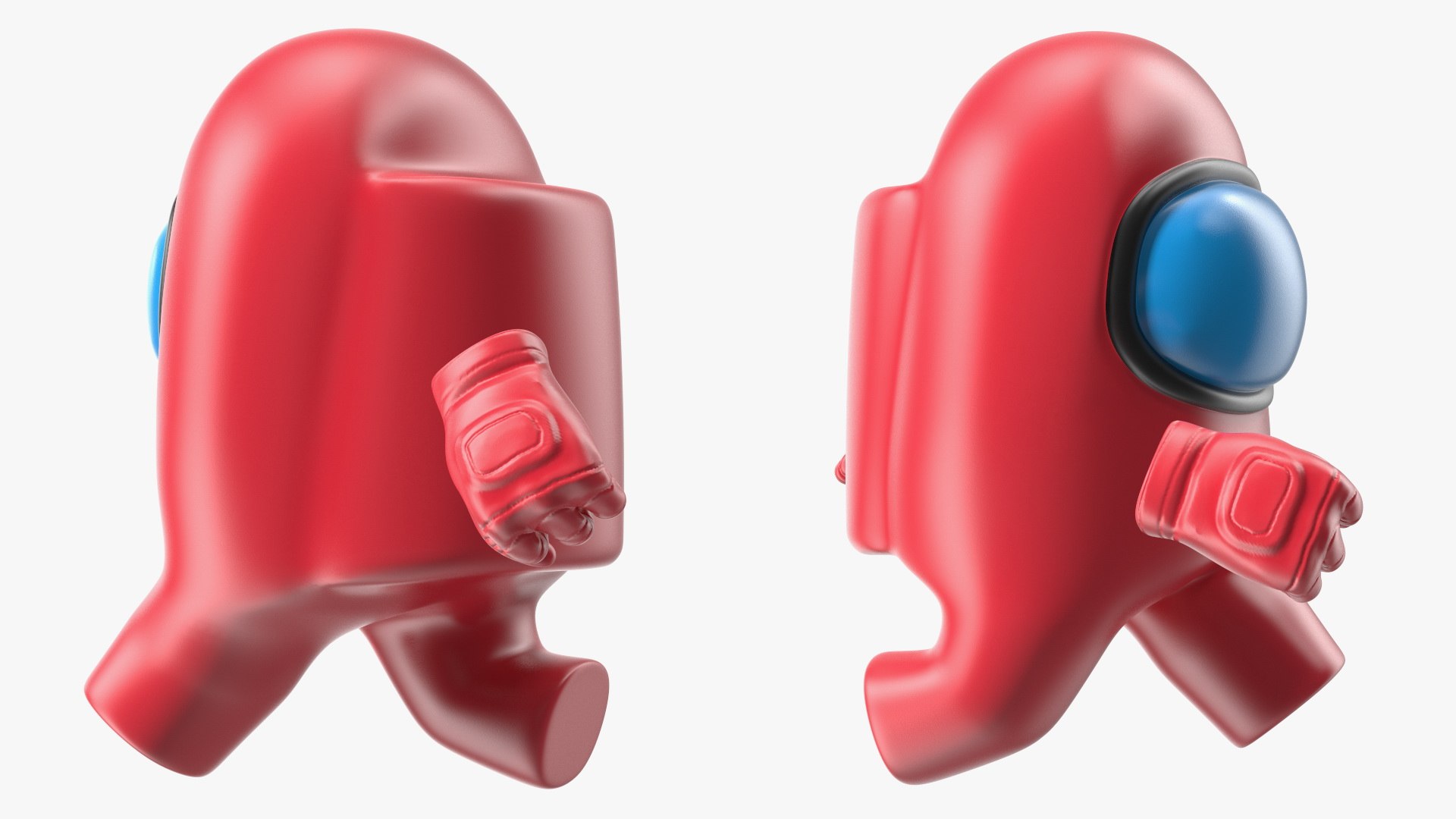 Red Among Us Character Running 3D - TurboSquid 2003933