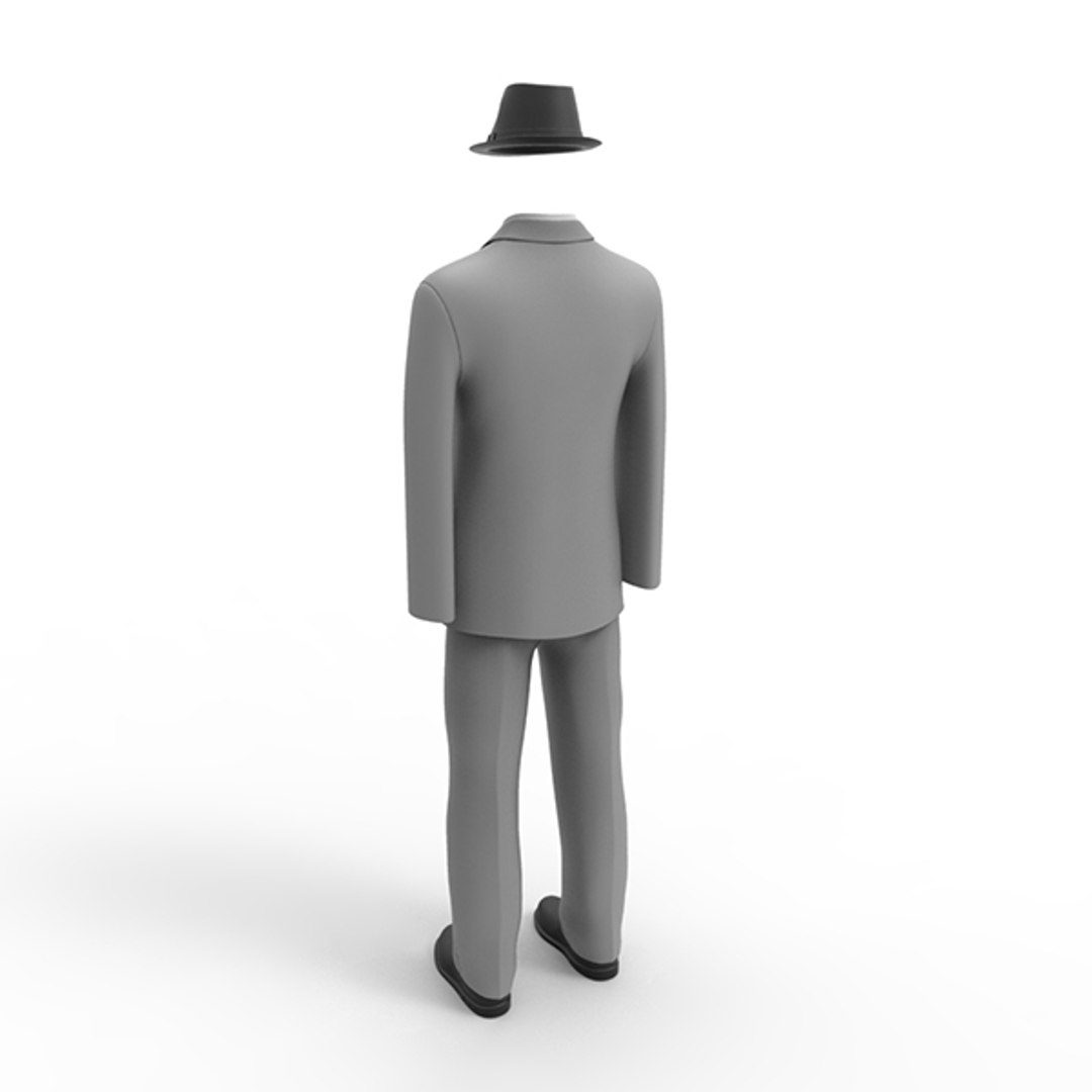3d Max Man Suit