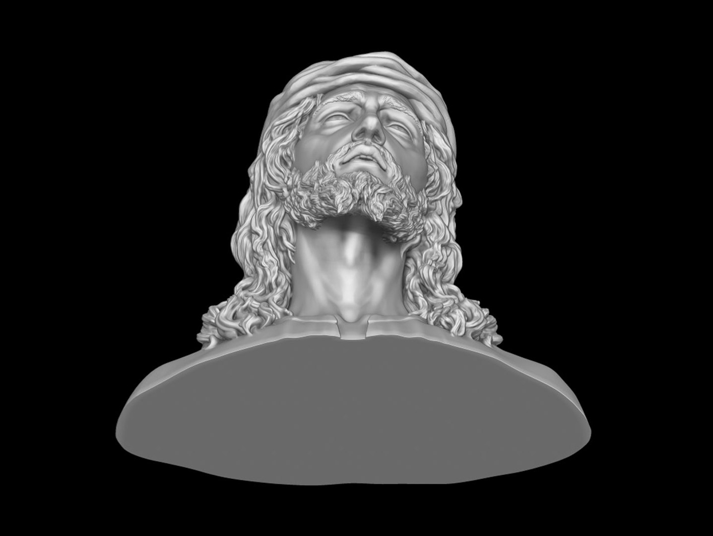 Jesus Statue 3D Model - TurboSquid 1698449