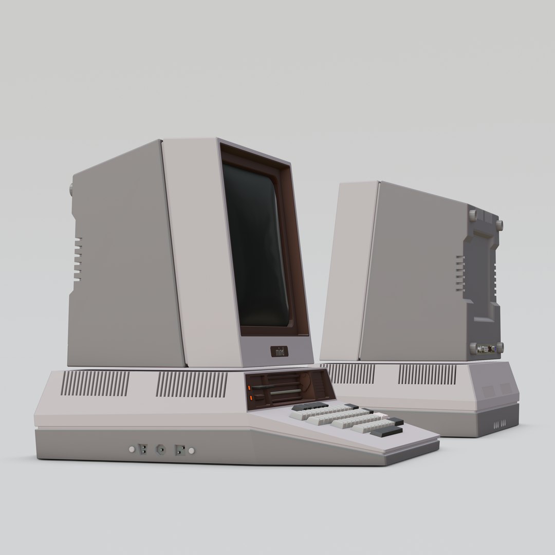 3D Old Computer - TurboSquid 1986380