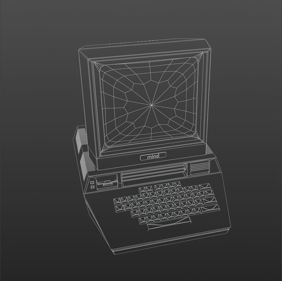 3D Old Computer - TurboSquid 1986380