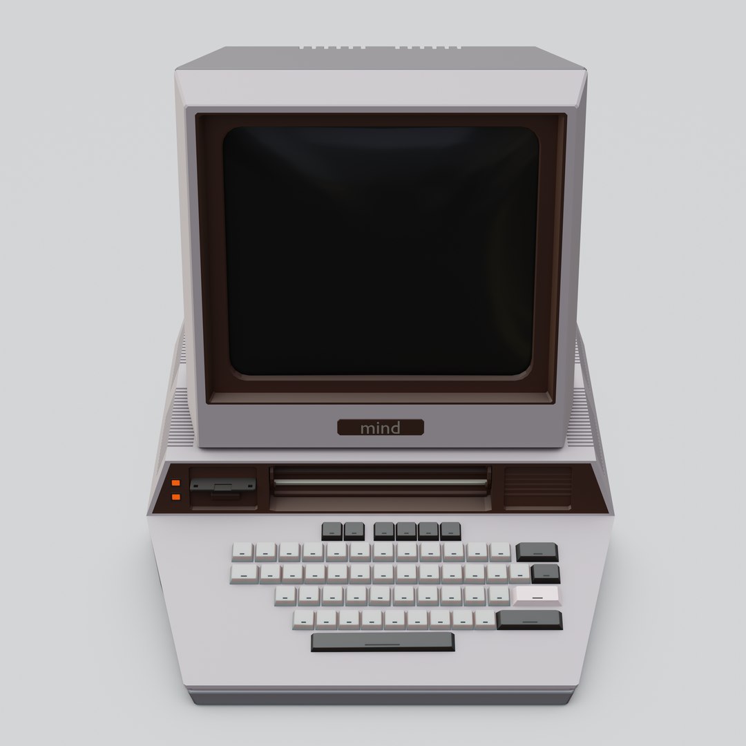 3D Old Computer - TurboSquid 1986380