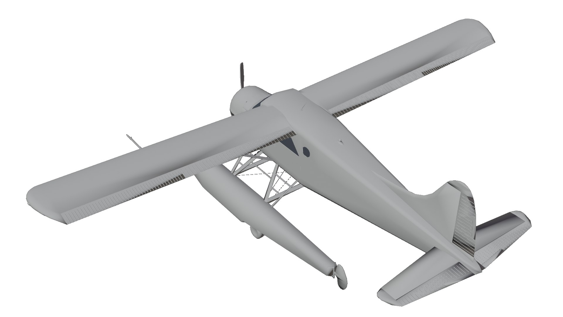 De Havilland DHC-2 3D Model - TurboSquid 2240201