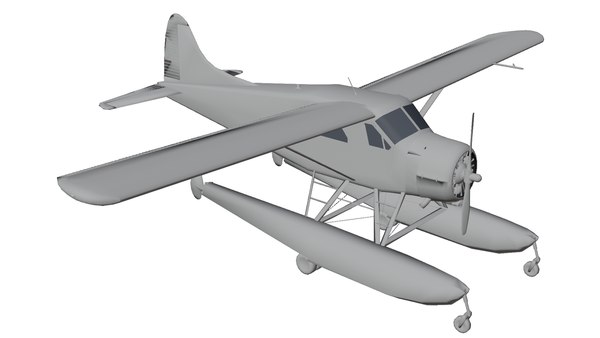 3D модель Де Хэвилленд DHC-2 - TurboSquid 2240201