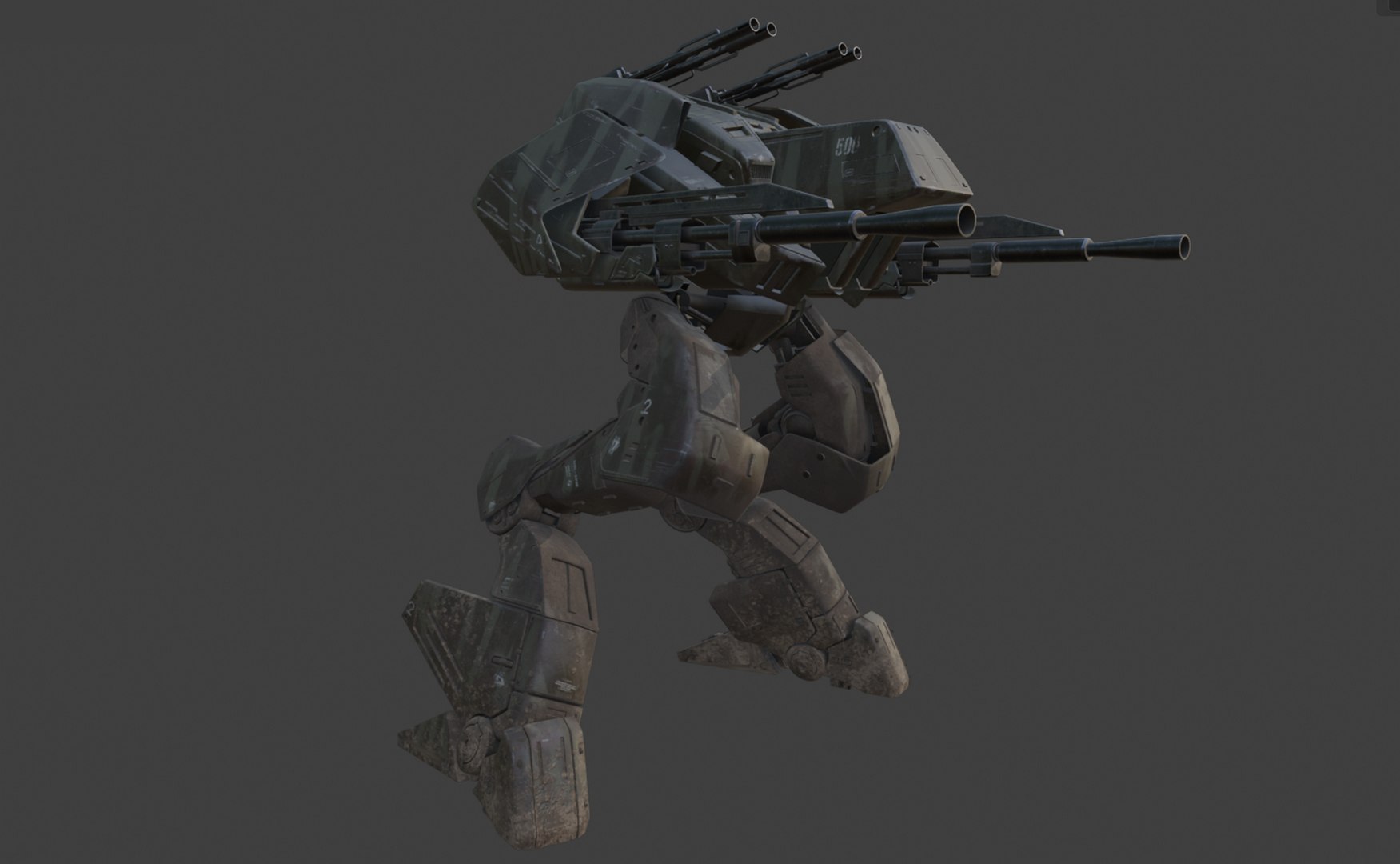 3D Juggernaut Siege Class Land Leviathan Dieselpunk Mech - TurboSquid ...