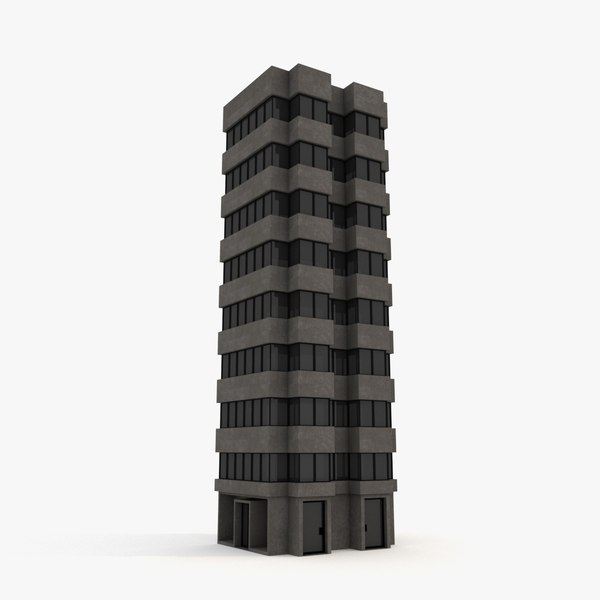 modelo 3d Edificio de oficinas 13 - TurboSquid 2108099