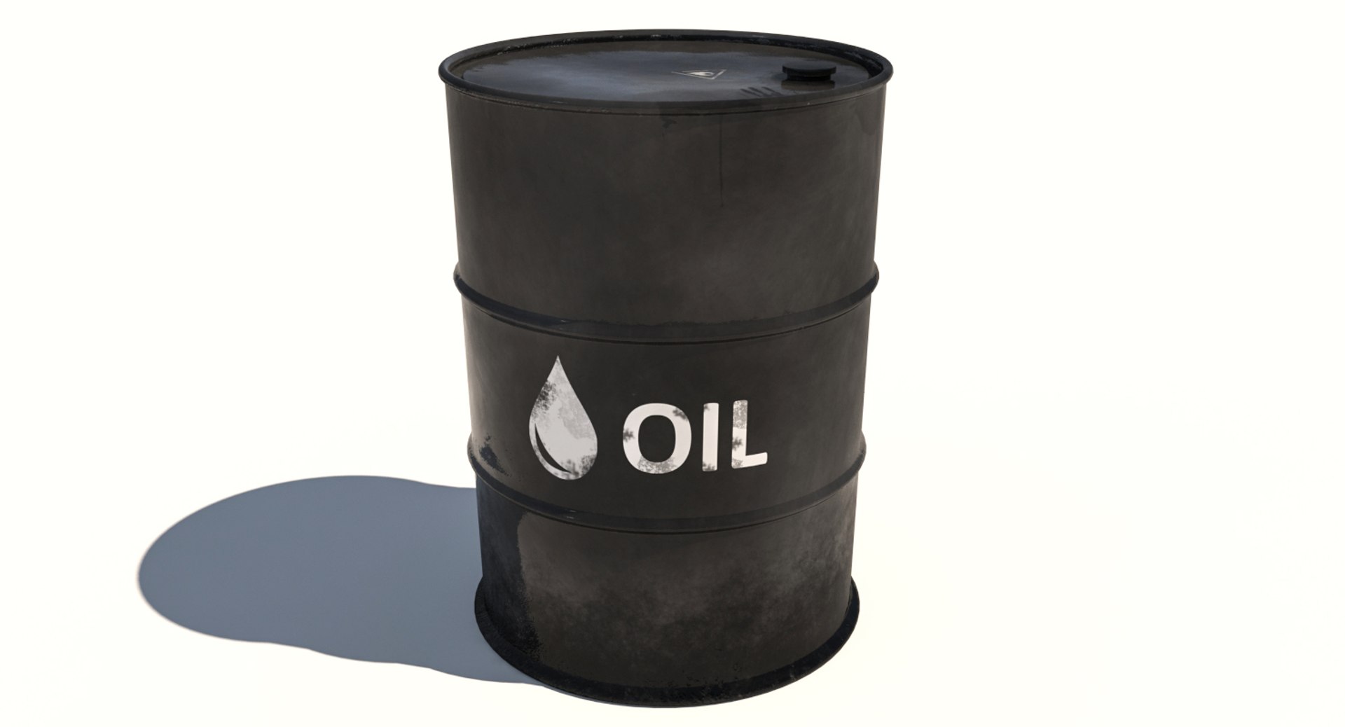 Oil Barrel Model - TurboSquid 1275903