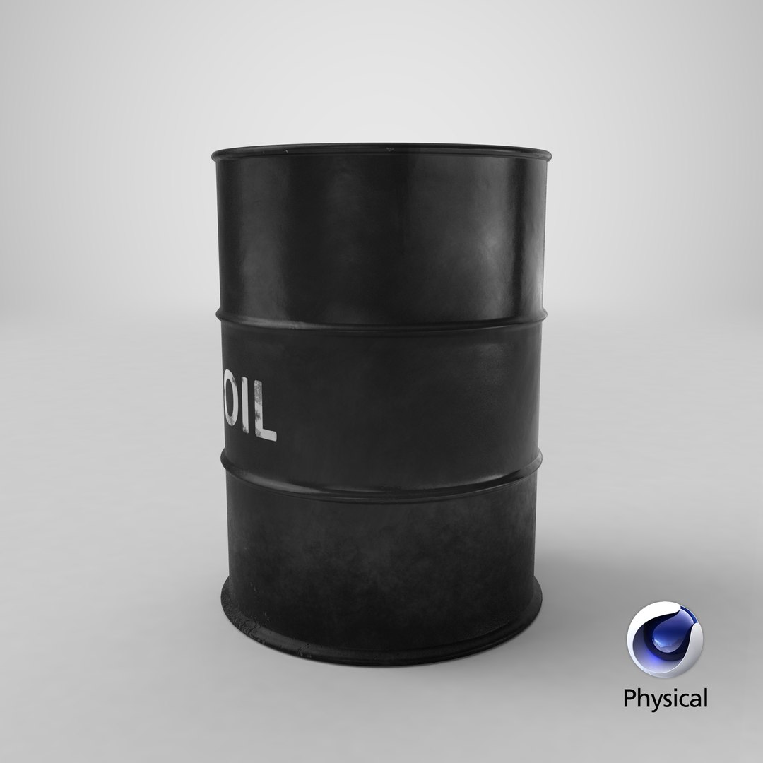 Oil Barrel Model - TurboSquid 1275903