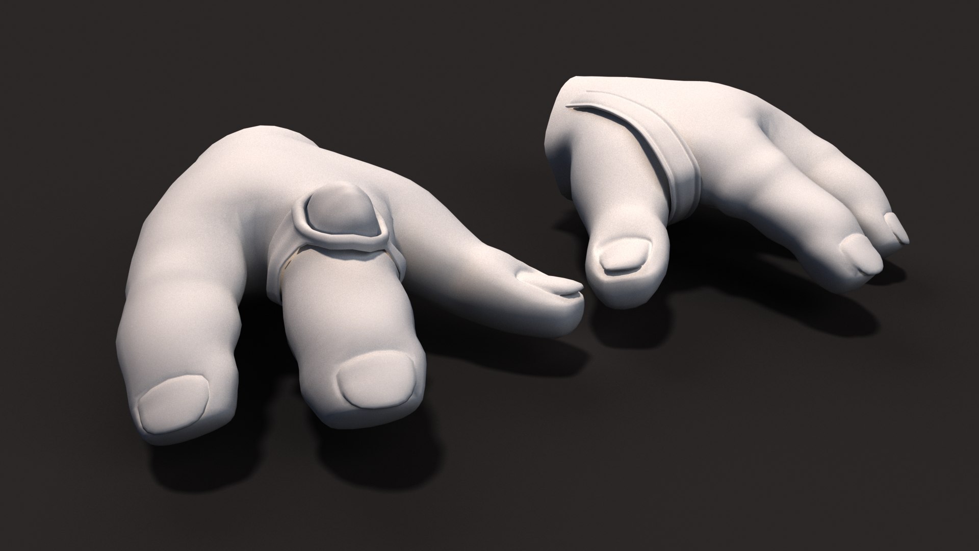 3D Hands Rig | 1147612 | TurboSquid