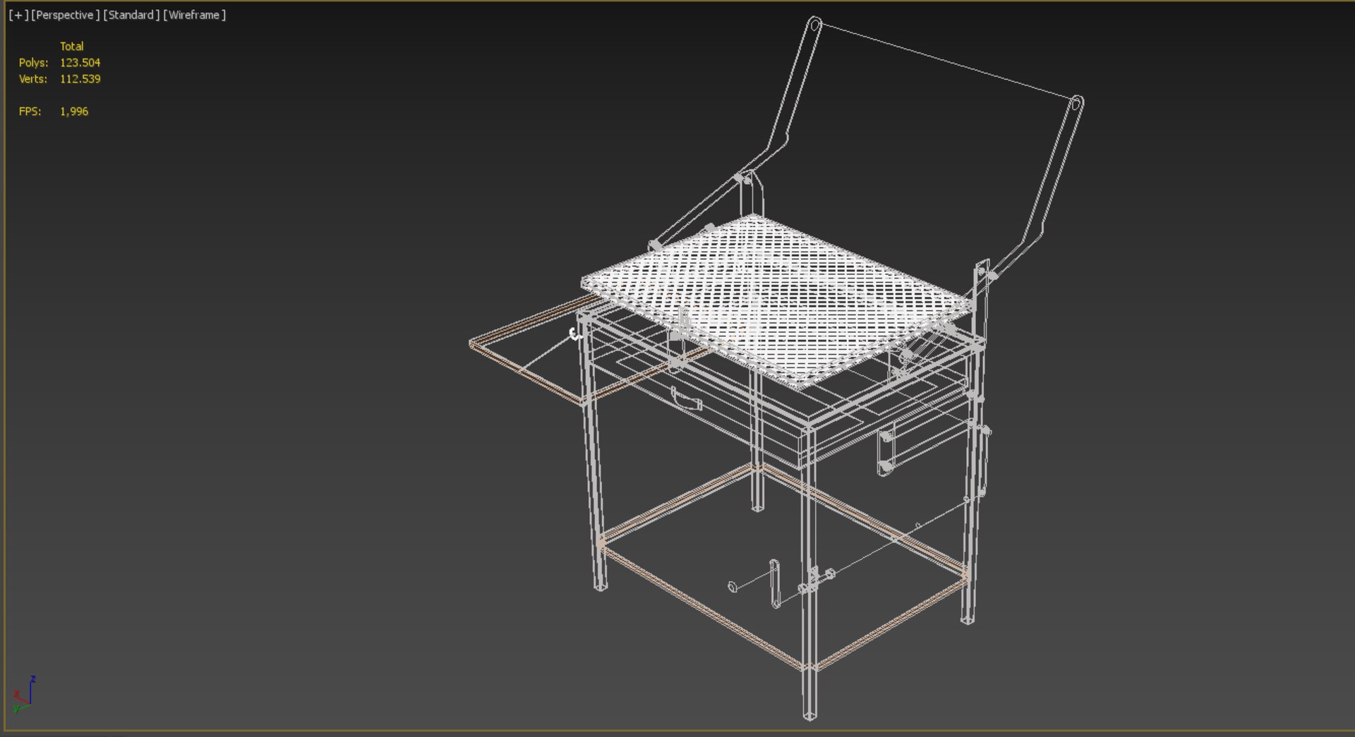 3D BASKET CHARCOAL NET FLIP MEAT GRILL ROTATING TURNING Model ...