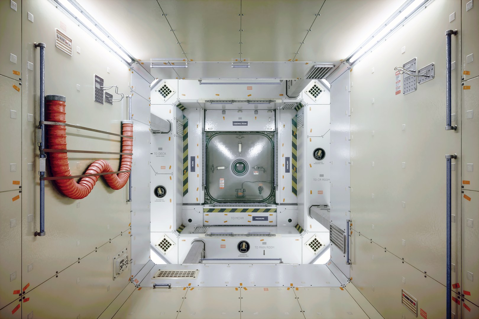 Space station interior model - TurboSquid 1431970