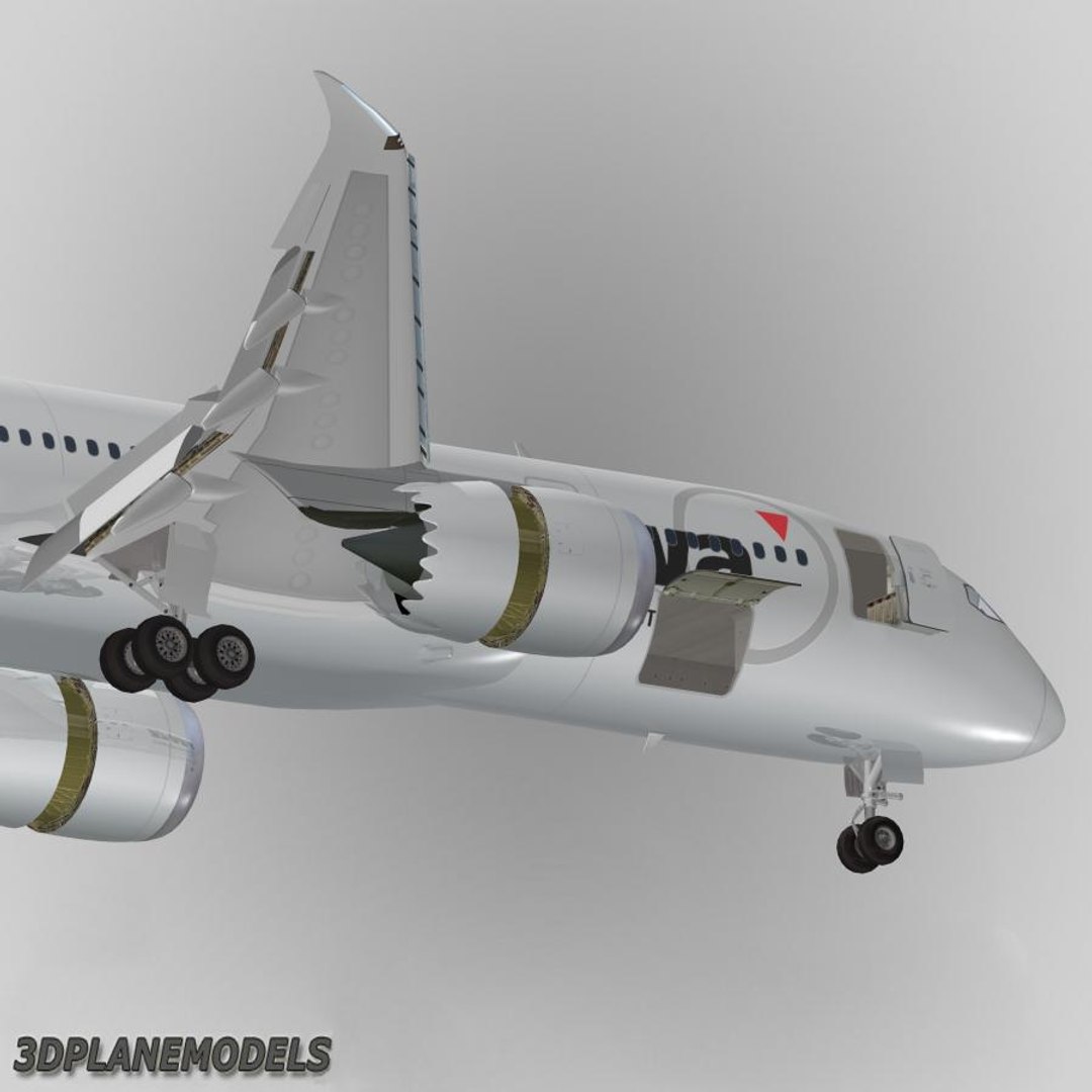 3d B787-8 Northwest Airlines Model