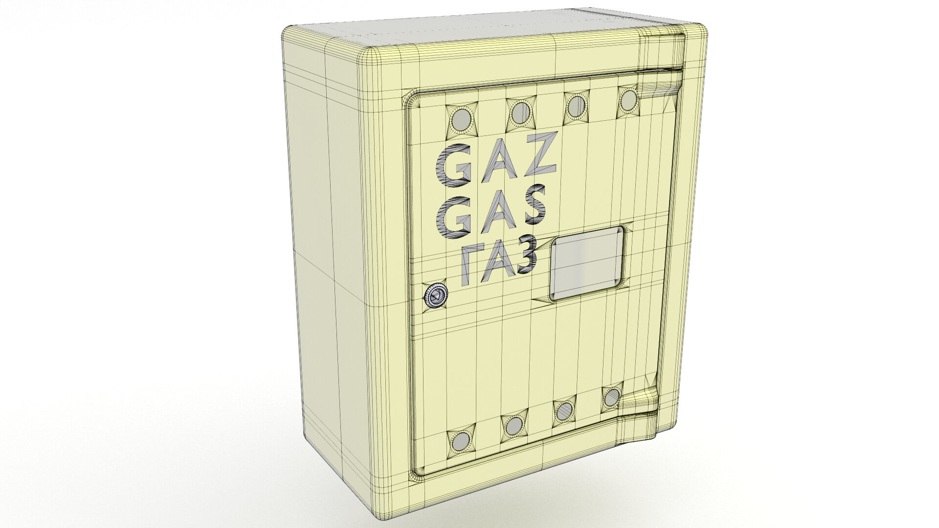 3D Gas Meter Cabinet 5 - TurboSquid 1752163