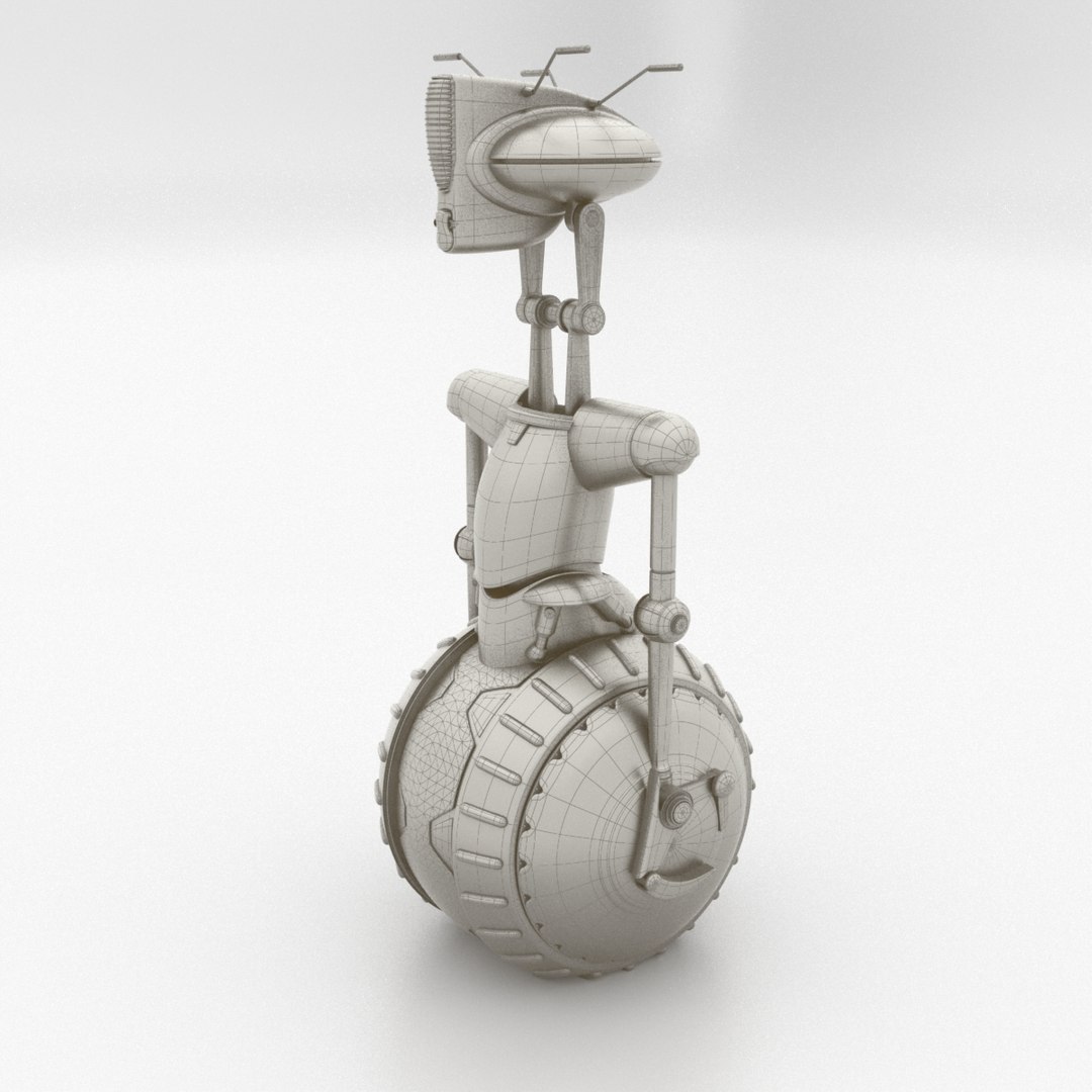 3D Star Wars Rickshaw Droid - TurboSquid 1194722