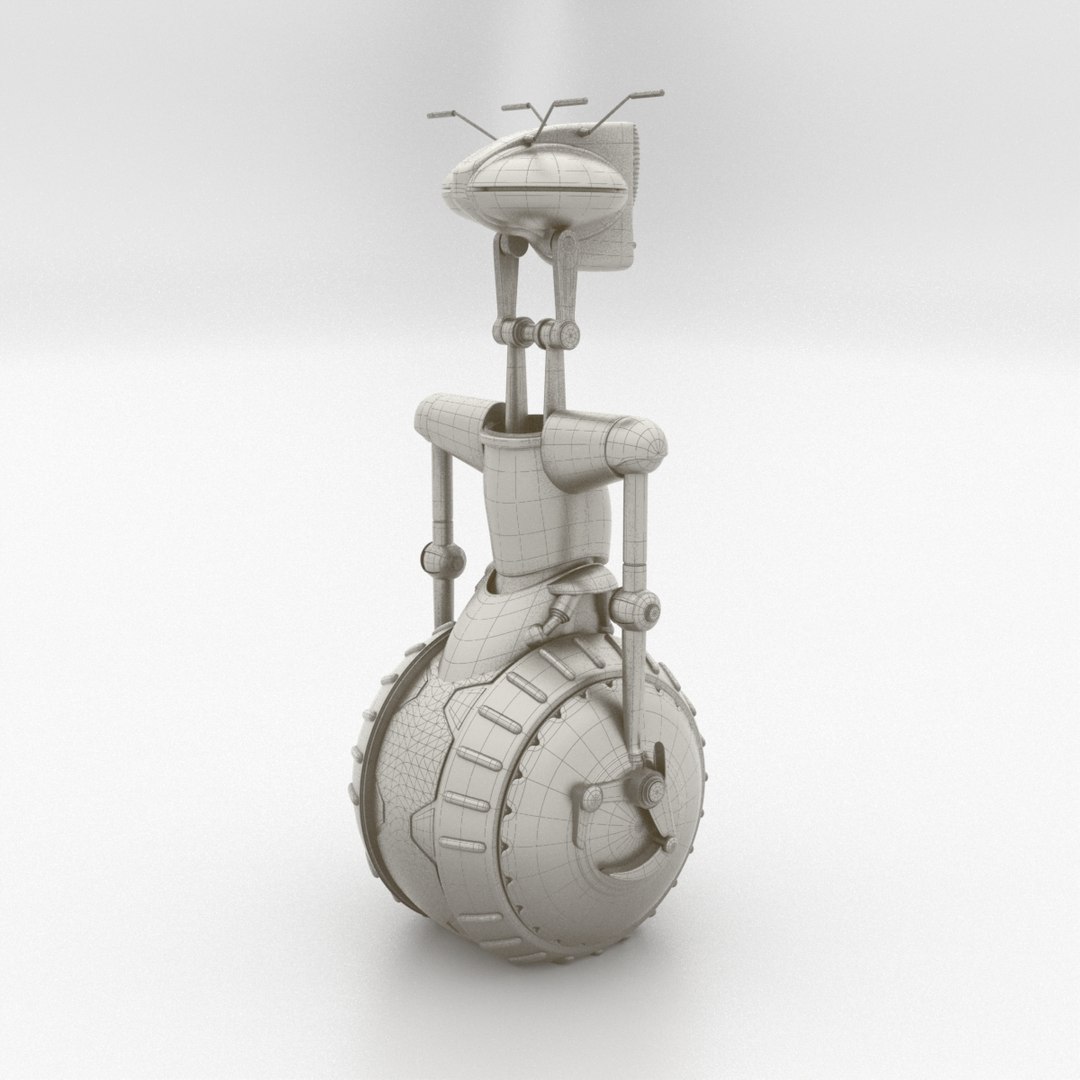 3D Star Wars Rickshaw Droid - TurboSquid 1194722